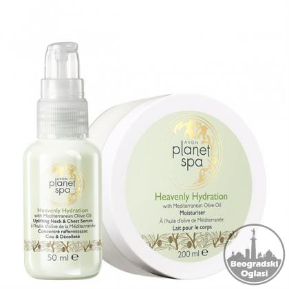 Planet Spa duo set za ritual nege tela sa maslinovim uljem