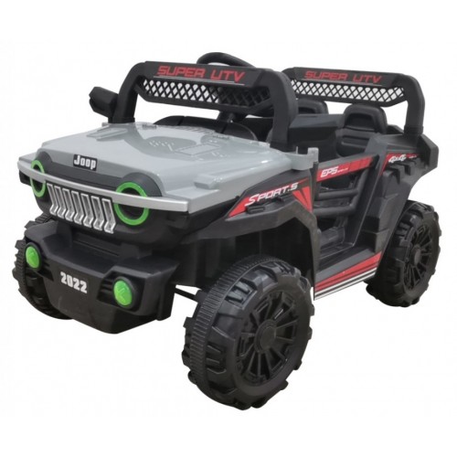 DŽip Monster mini 12v 2 Sivi 025027S