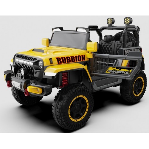 Džip Rubbion 12V Žuti 062366
