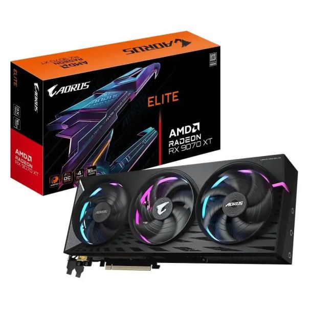 GIGABYTE Grafička karta GV-R9070XTAORUS E-16 AORUS Radeon™ RX 9070 XT ELITE 16G