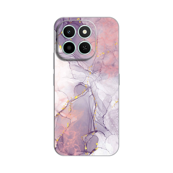 Maska za Honor X6c Silikonska Pink Marble Print