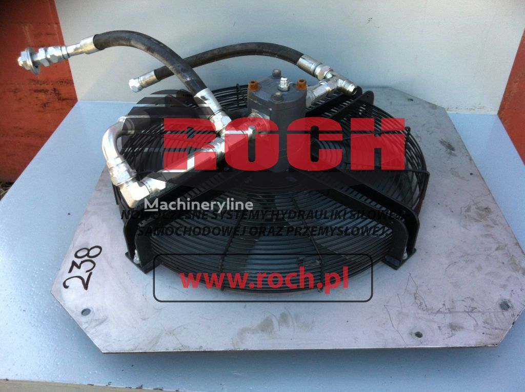 OSP 550mm + 6174107 KM 1/25 L3LAX0A 4NL2/3 ventilator hladnjaka za bagera