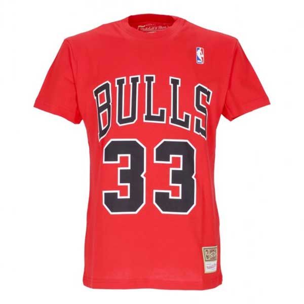 NBA CHICAGO BULLS SCOTTIE PIPEN CHICAGO BULLS N&N TEE 'RED'