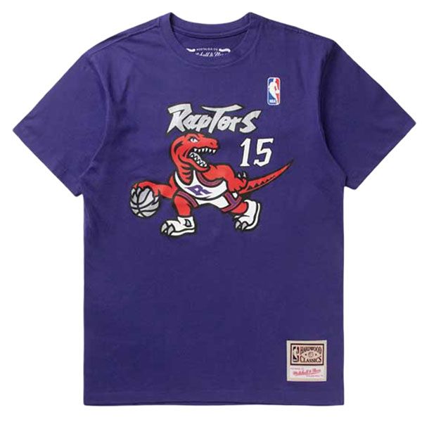 NBA TORONTO RAPTORS VINCE CARTER N&N TEE 'PURPLE'