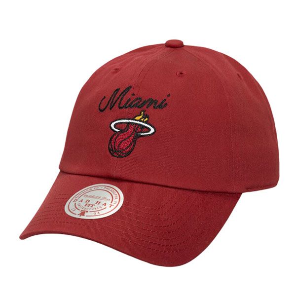 NBA LAY LOW STRAPBACK MIAMI HEAT 'RED'
