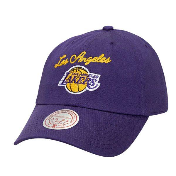 NBA LAY LOW STRAPBACK LOS ANGELES LAKERS 'PURPLE'