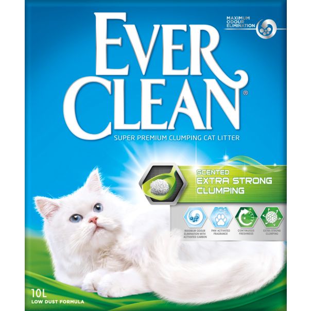 EVER CLEAN Posip za mačke Extra strong scented 10L
