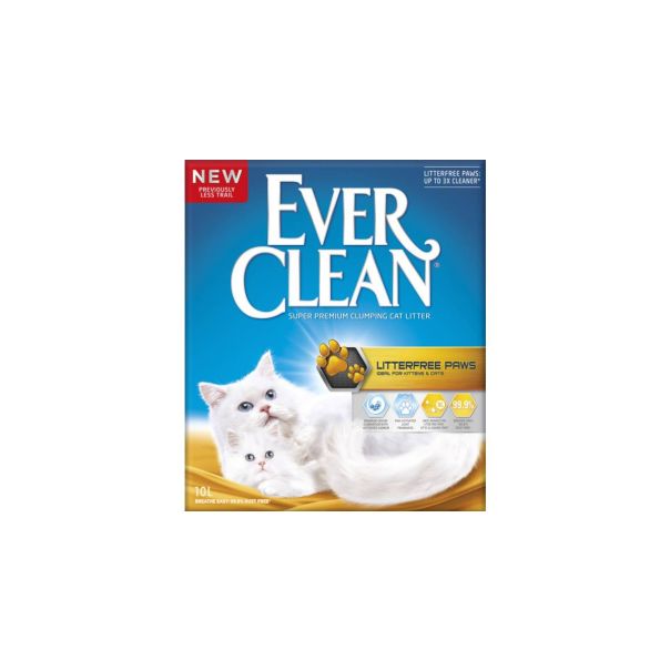 EVER CLEAN Posip za mačke Litterfree paws 10L