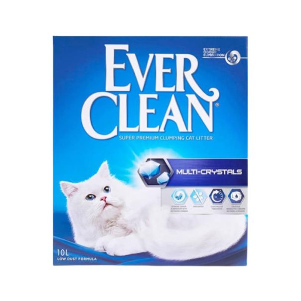 EVER CLEAN Posip za mačke Multi-Crystals 10L