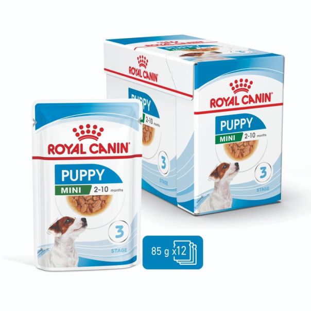 ROYAL CANIN Vlažna hrana za štence malih rasa Mini Puppy 12x85g
