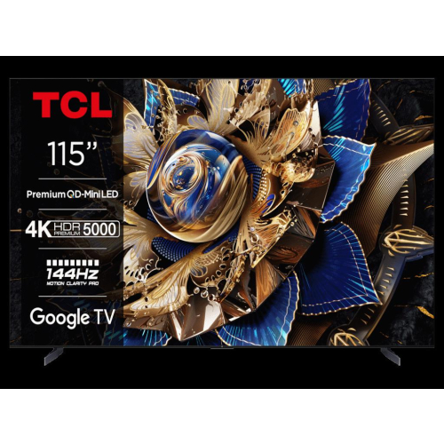 Televizor TCL 115X955Max/MiniLED/115"/4K/144Hz/Google TV/crna