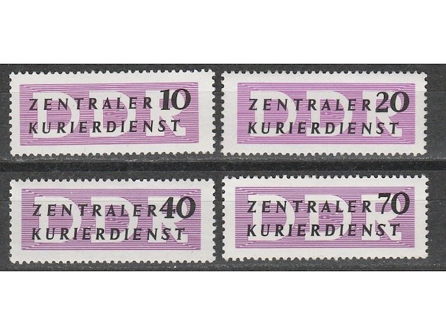 DDR - ZKD - Zentraler Kurierdienst - 1956