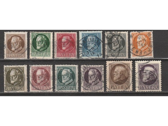 Bayern, Bavaria - 1914 - King Ludwig III