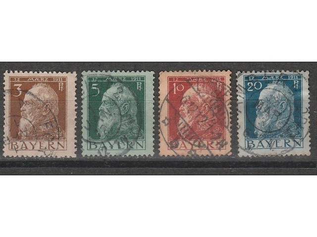 Bayern, Bavaria - 1911 - Prince regent Luitpold