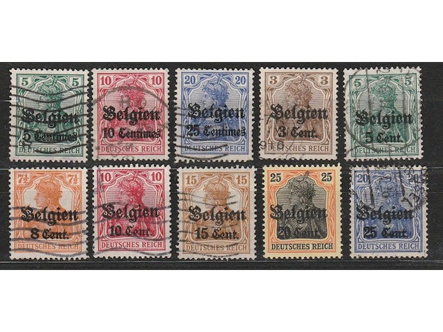 Belgium, German Occupation in WWI - 1914-1917