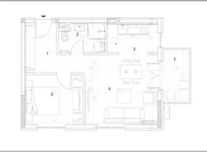 Prodaja Stan - Beograd, Zvezdara: Cvetanova ćuprija - Veliki Mokri Lug