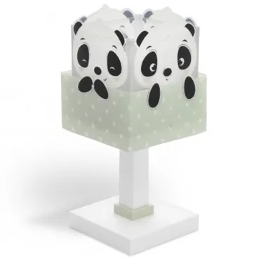 Dečija stona lampa Panda zelena DALBER