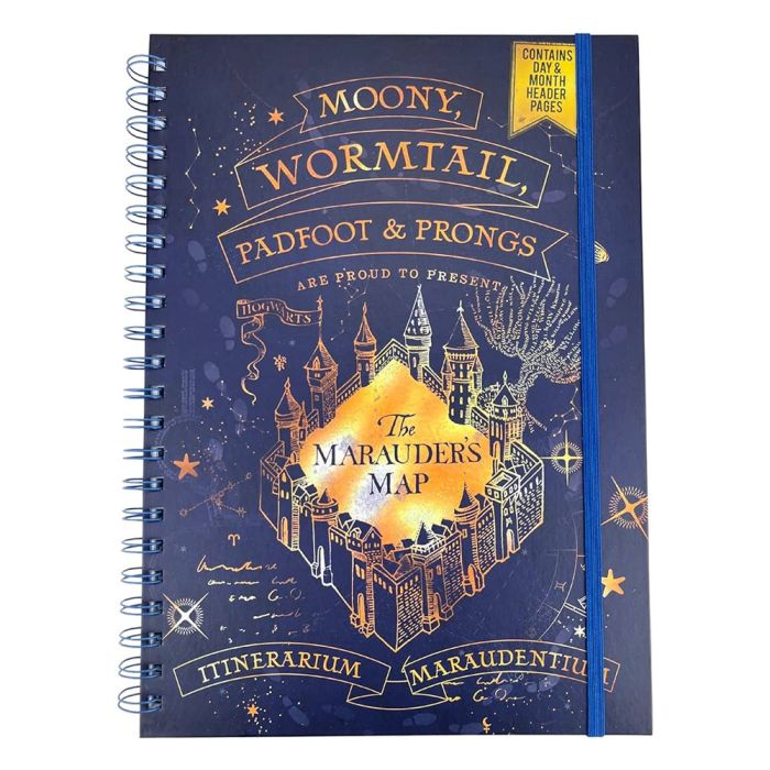 Harry Potter (Marauders Map) A4 Wiro Notebook