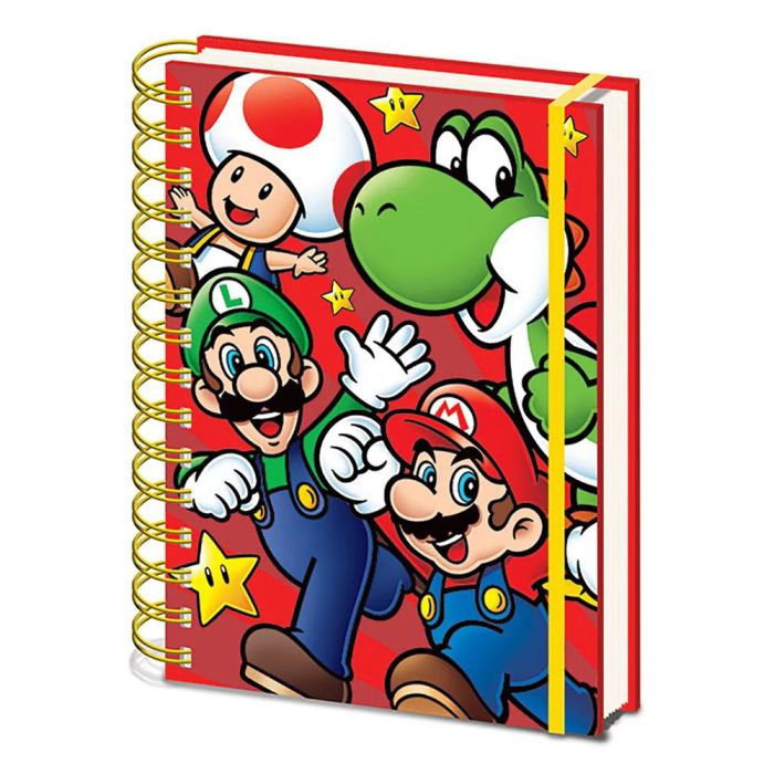 Super Mario (Core Run) A5 Wiro Notebook