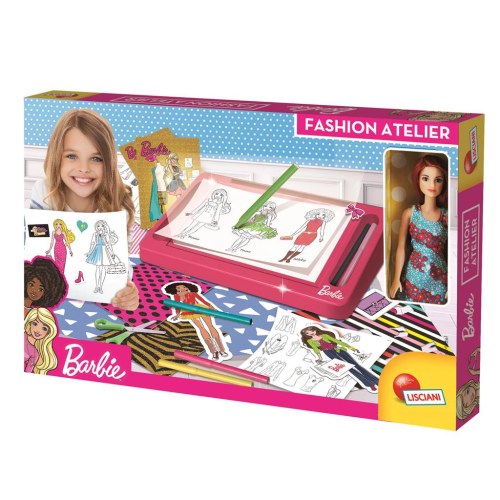 Barbie Fashion atelje sa lutkom Lisciani