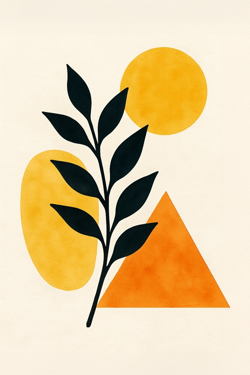 Žuto-narandžasti detalj