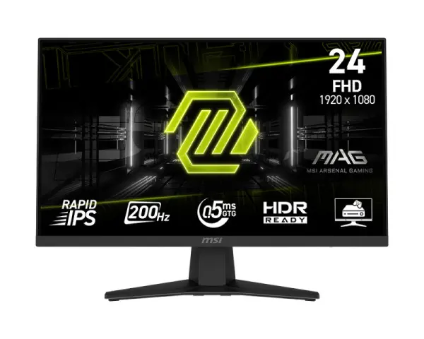 MSI 24 inča MAG 244F FHD 1920x1080 IPS 200 Hz gaming monitor