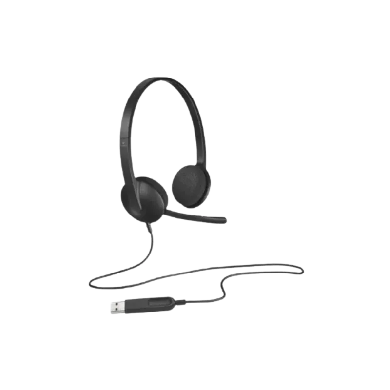Logitech H340 slušalice sa kablom, Crne