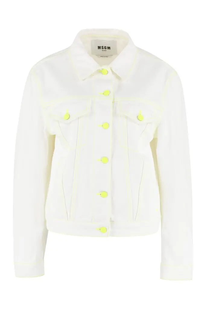 Msgm Ženska jakna 3241MDH49227275-02, Bela