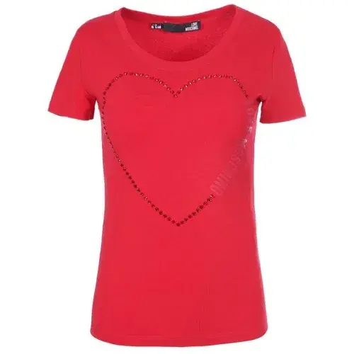 Love Moschino Ženska majica W4H1909E2264-O93, Crvena