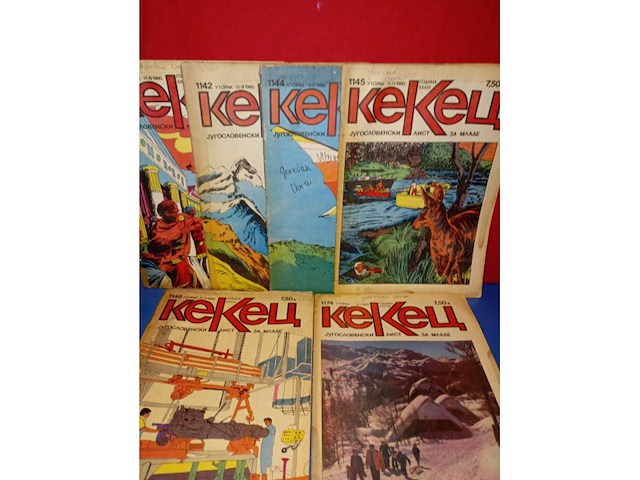 KEKEC 1980/81, 6 BROJEVA