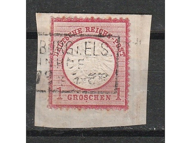 Deutsche Reichs Post-1872-Eagle, big shield