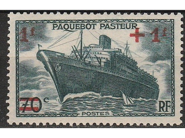Francuska, France - Paquebot Pasteur - 1941 - MNH