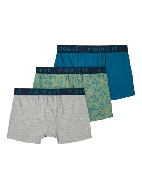 Name It Donji veš za dečake Boxer, 3 Komada, Šareni