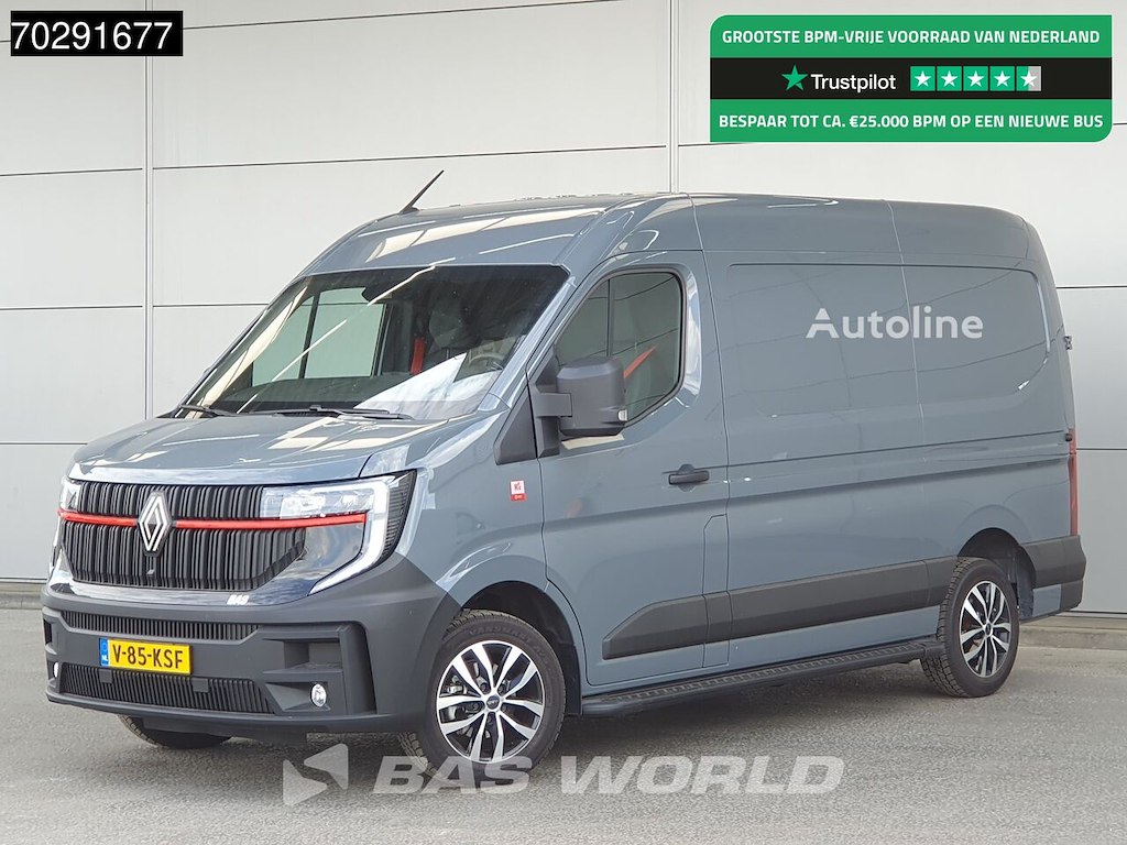 Novi Renault Master E-Tech Elektrisch 87kWh 460WLTP L2H2 Trekhaak Airco Cruis laki furgon