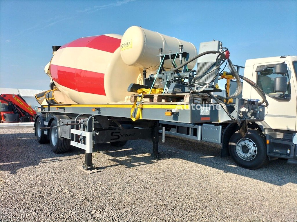 Symex 12 m3 poluprikolica betonska mešalica
