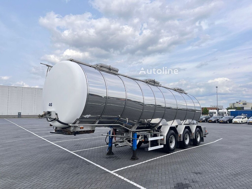 Burg BPO 13 30 ZGZXX B 3 kamer, 10T assen, auto smering prikolica autocisterna