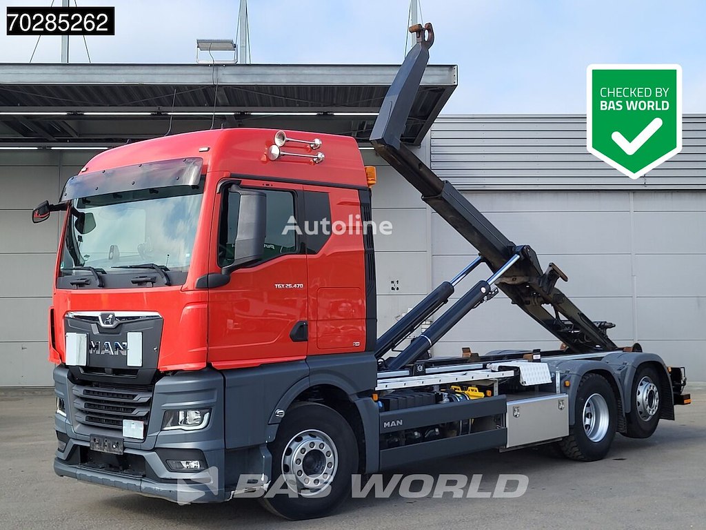 MAN TGX 26.470 TGX 6X2 VDL S-21-6200 ADR Retarder Lift+Lenkachse ACC kamion rol kiper