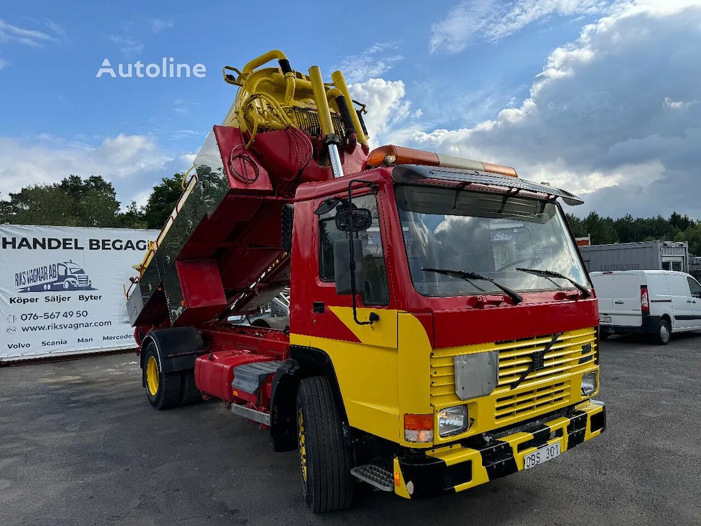 Volvo FL 10.320 4x2, Tipper 12m3 Sludge & Flushing Truck, with remote autofekalac