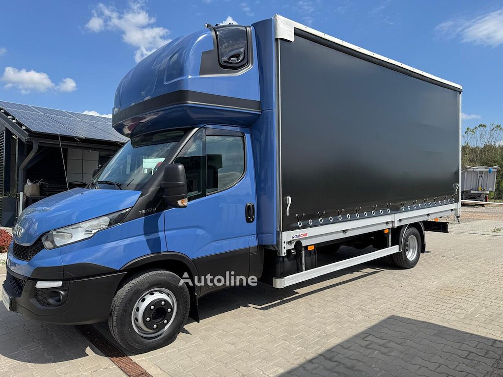 IVECO Daily 70C17 Firanka 12 palet kamion sa klizna zavesa cerada