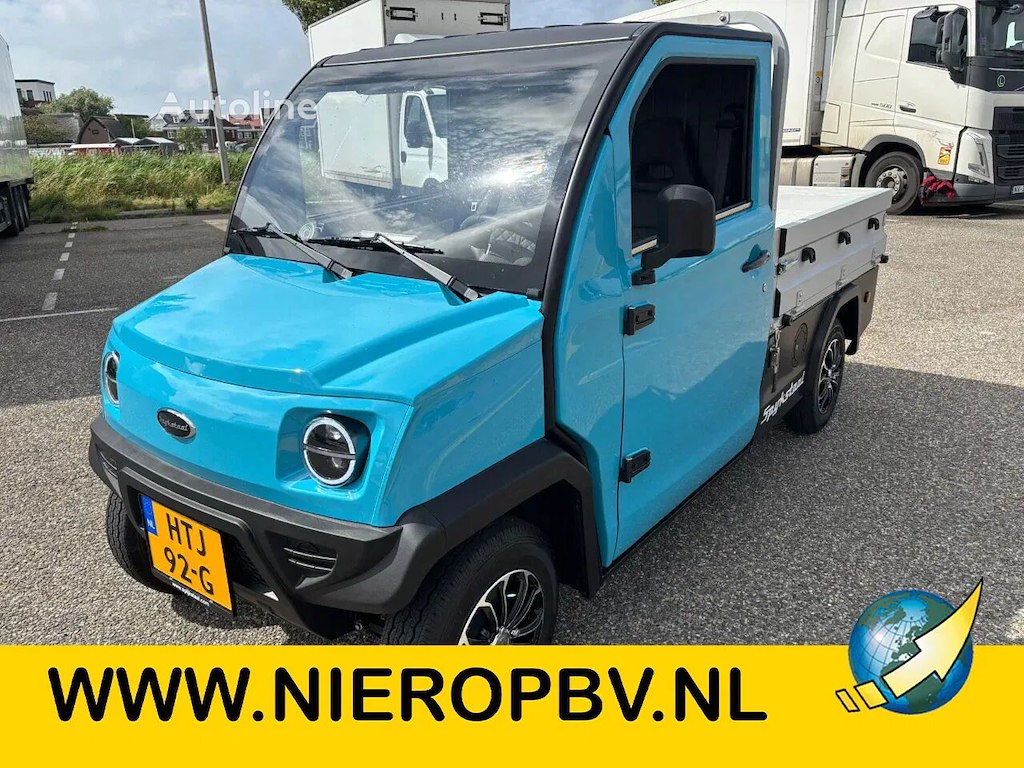 Spijkstaal iona xs kieper 200km bereik 100% elektrisch 600kg laadvermogen N kamion kiper < 3.5t