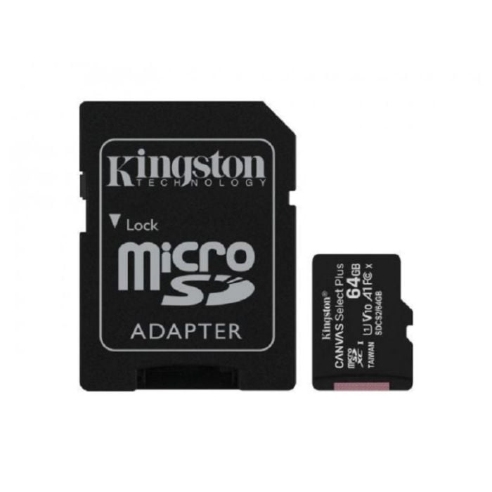 MicroSD kartica + adapter 64GB Kingston SDCS2/64GBSP
MicroSD kartica + adapter 64GB Kingston SDCS2/64GBSP