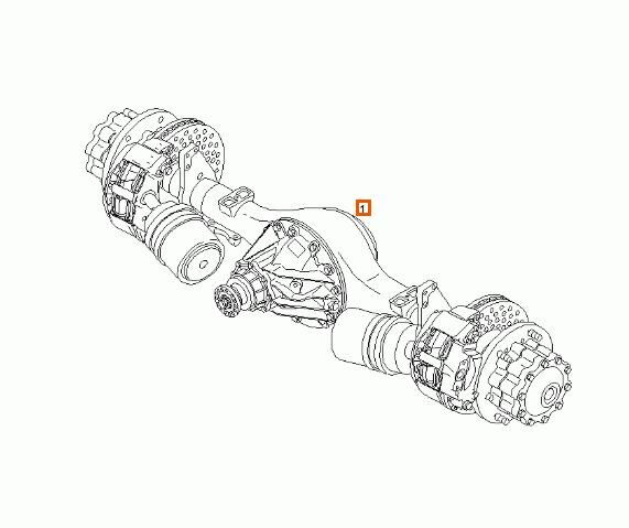 81350037364 zadnji most za MAN TGA tegljača