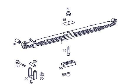 A6533200002 gibanj za Mercedes-Benz SK kamiona