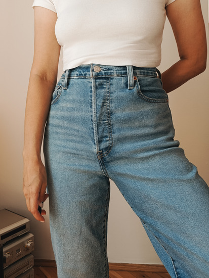 Originalne Levi's Ribcage Straight farmerke