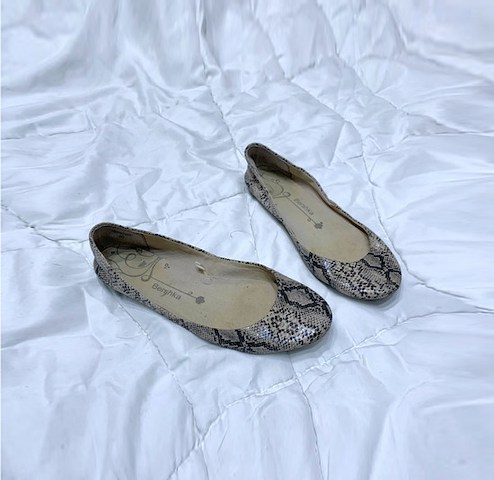 181. Bershka baletanke, zmijske, 23cm