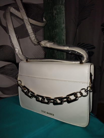 Nova bela Steve Madden torba