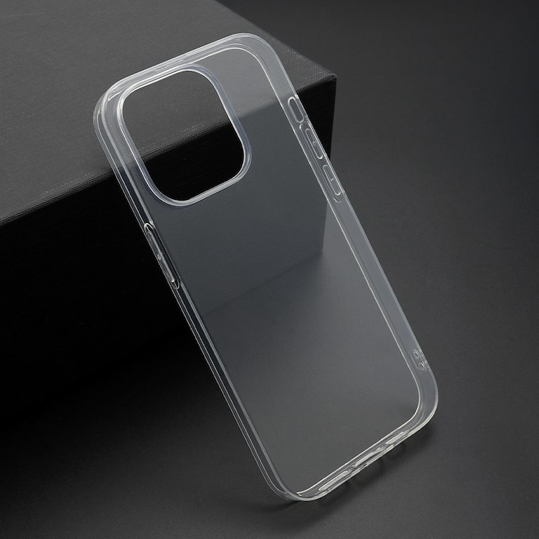 Zastitna ultra tanka (skin) maska / futrola PROTECT - iPhone 14 Pro (6.1) providna (bela) (MS)