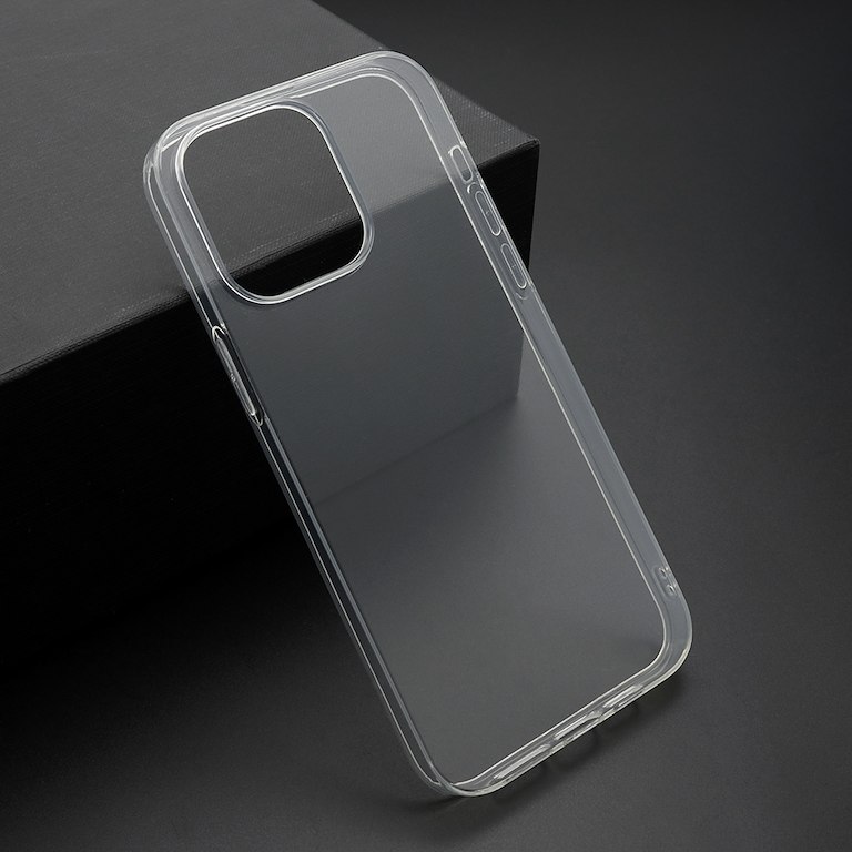 Zastitna ultra tanka (skin) maska / futrola PROTECT - iPhone 14 Pro Max (6.7) providna (bela) (MS)