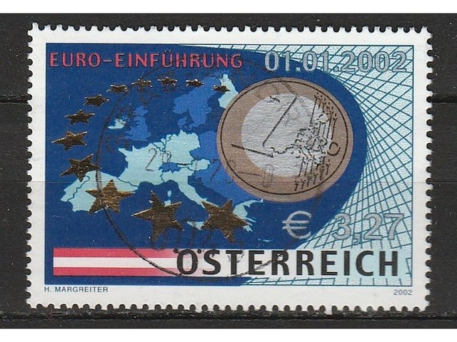 Austria, Austrija - 2002 - Introduction Euro