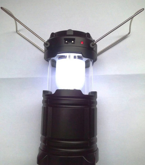Solarna kamp LED lampa - fenjer